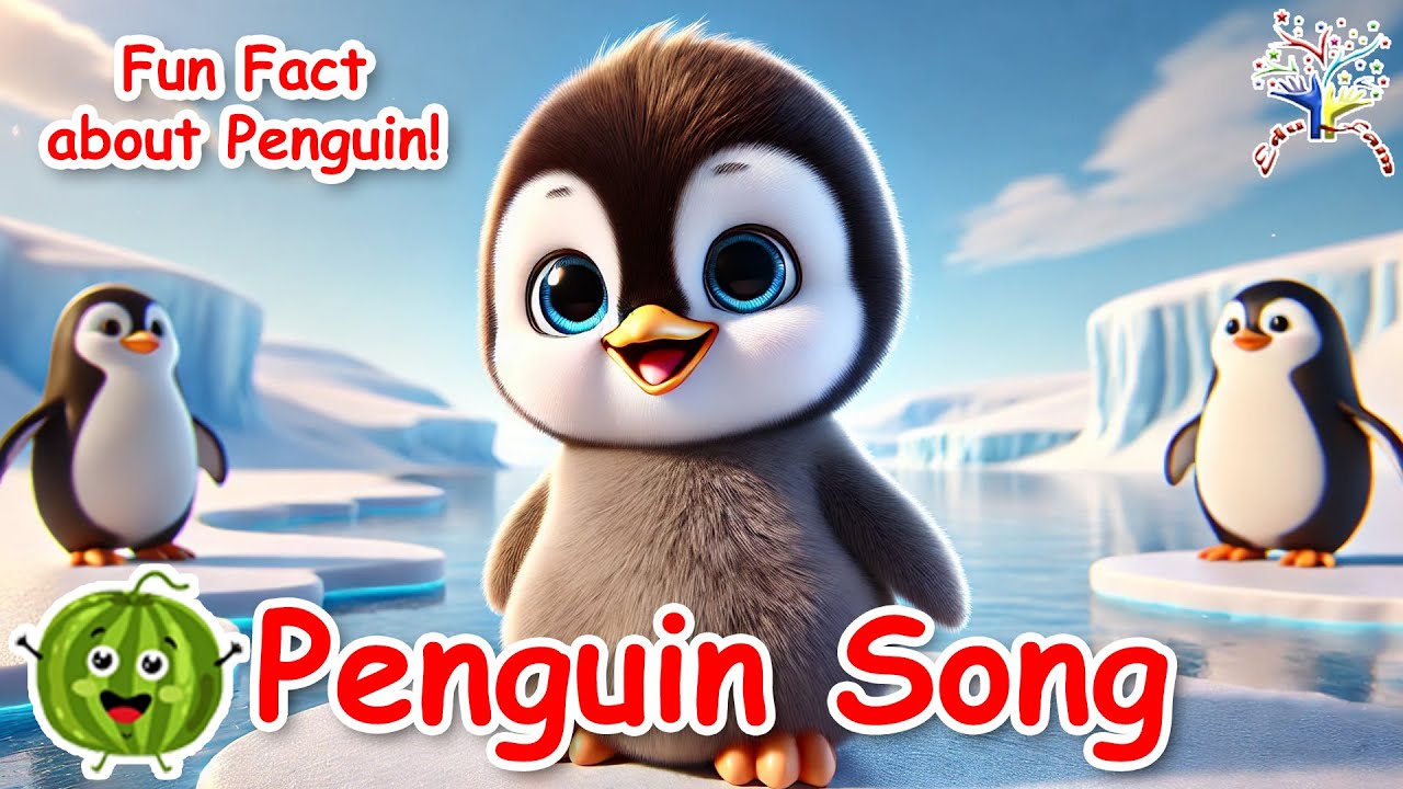 The Animals || Penguin || Cute funny penguin videos || Edufam Kids Song ...