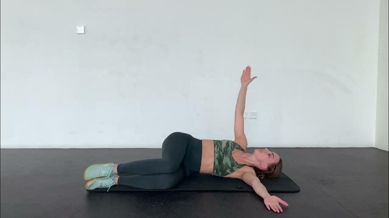 T Spine Rotation With Reach Youtube
