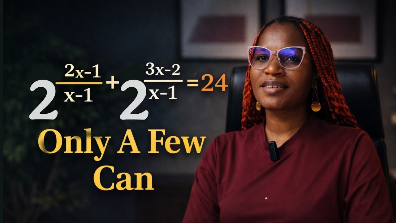 Very hard algebra math question| find the value of x - YouTube