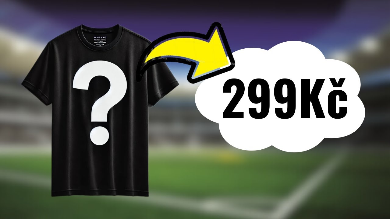 KOUPIL jsem si FOTBALOVÝ DRES za 299KČ - YouTube