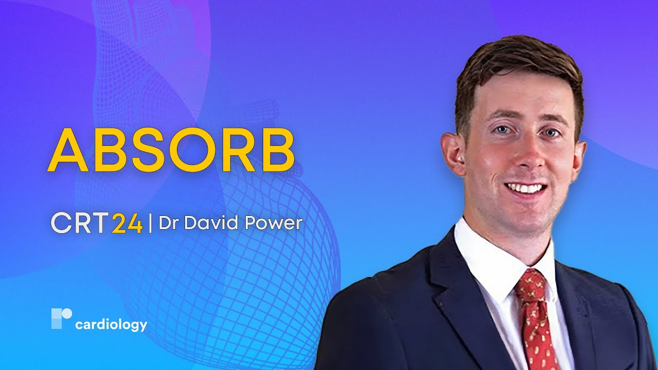 CRT 24: 5Y Follow-Up of Absorb Bioresorbable Vascular Scaffold - YouTube