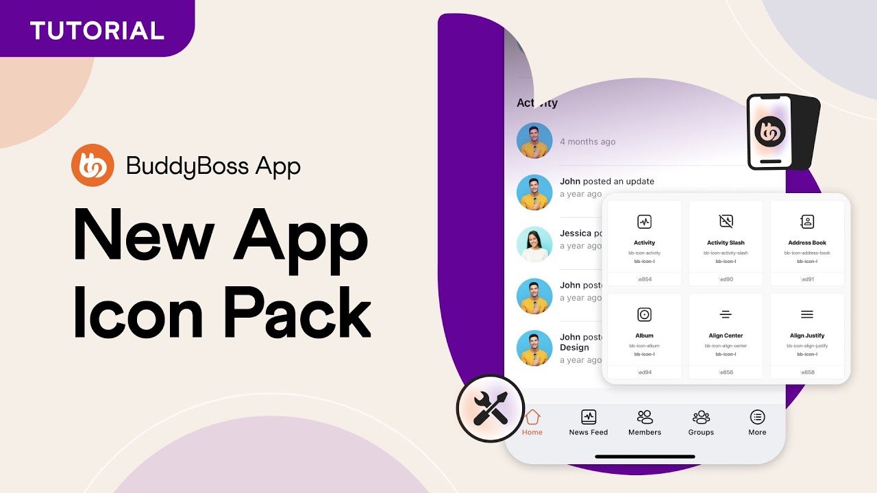New Icons for the BuddyBoss App | BuddyBoss - YouTube