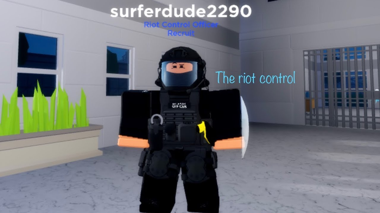 Riot Control Gamepass Review - Prison Roleplay Escape Plan - YouTube