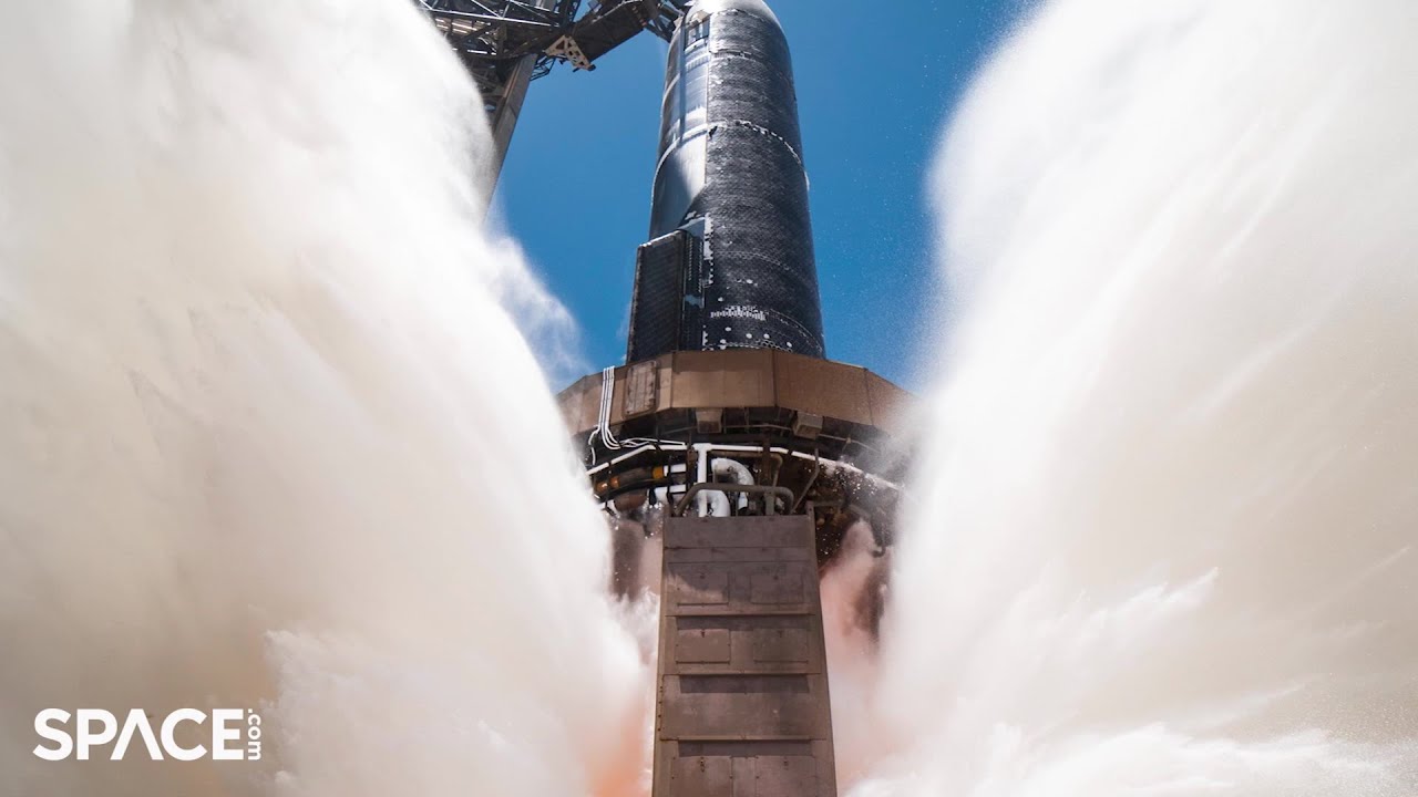SpaceX Starship single engine static-fire simulates in-space burn for ...