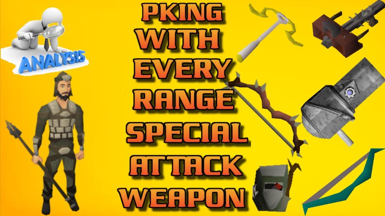 [Analysis]: PKing With EVERY Range Special Attack Weapon *$150 Giveaway* | SpawnPK - YouTube