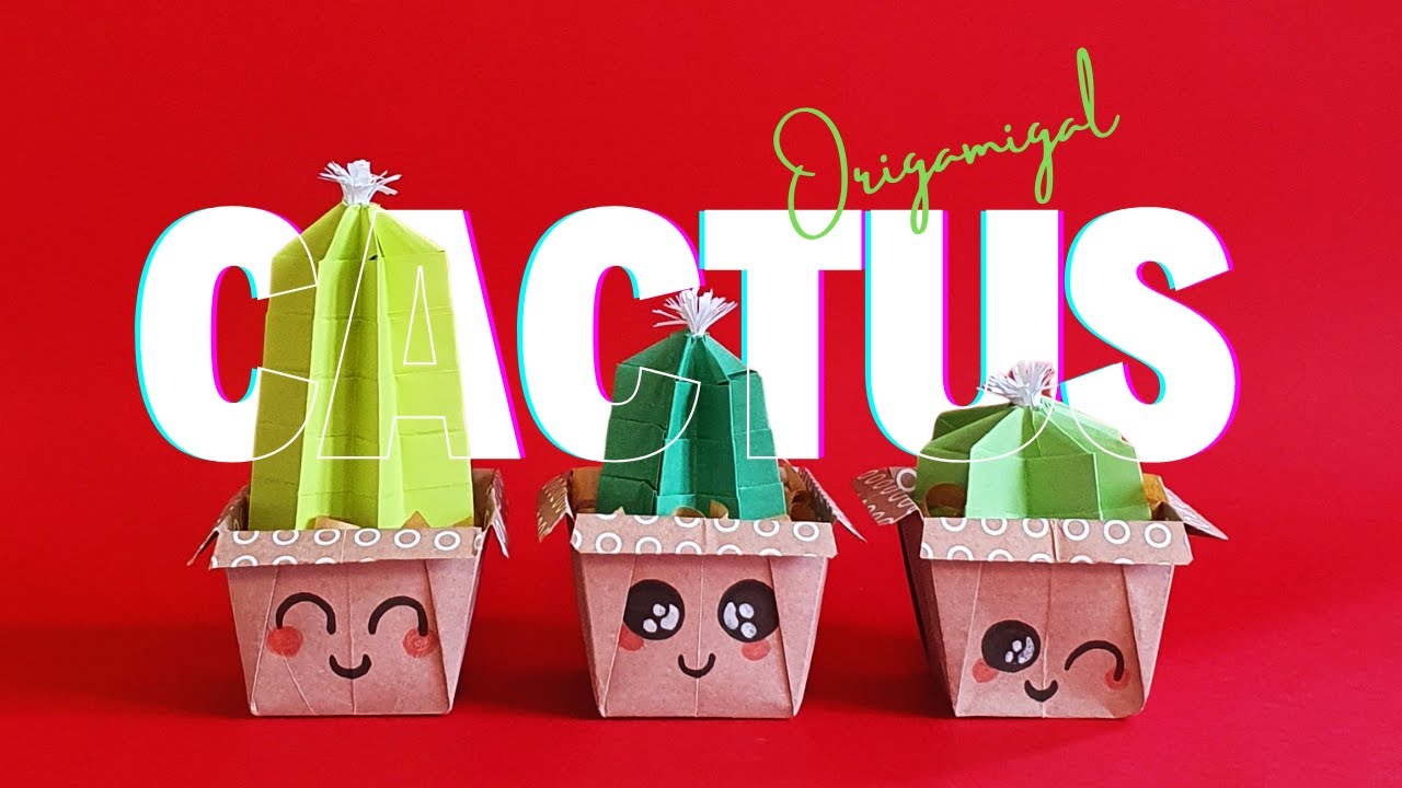 Prickle & Fold: Cactus Origami Tutorial - YouTube