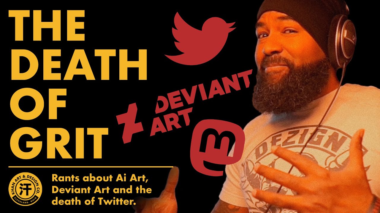 The Death of Grit - Deviant Art Drama, Ai Art, and the Death of Twitter ...