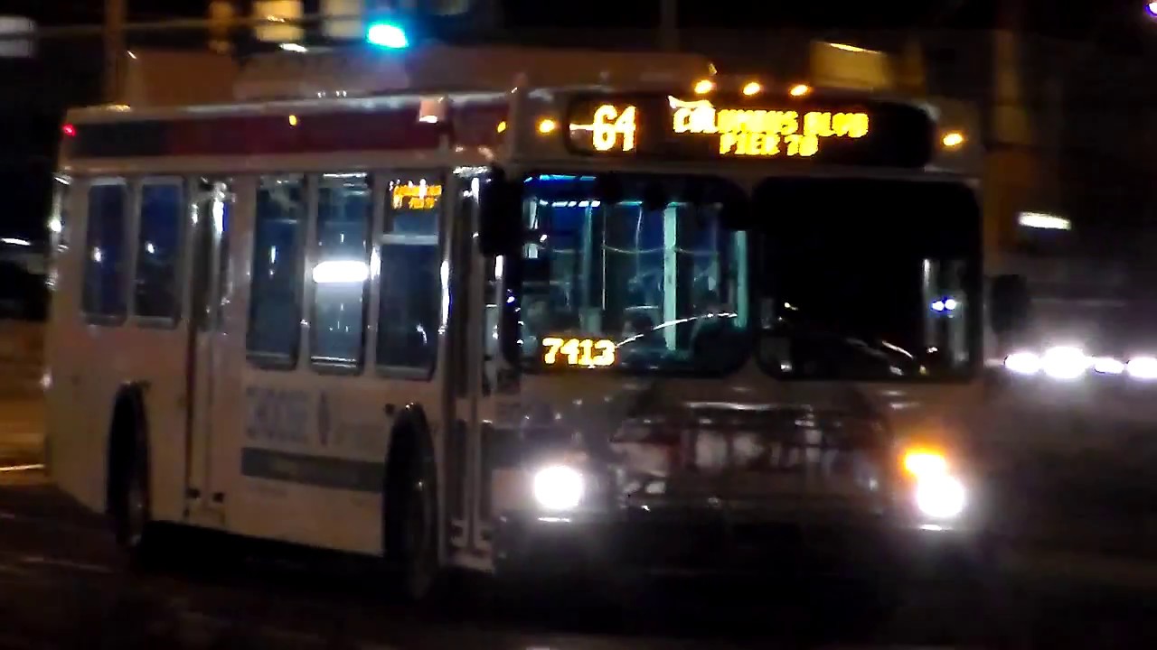 SEPTA BUS: NEW FLYER D40LF 8059 ON ROUTE: 64 PT2 - YouTube