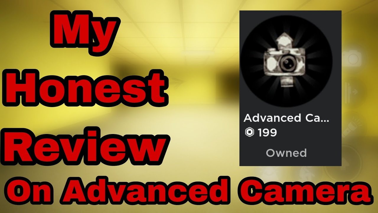 My Honest Review On Advanced Camera (Apeirophobia) - YouTube