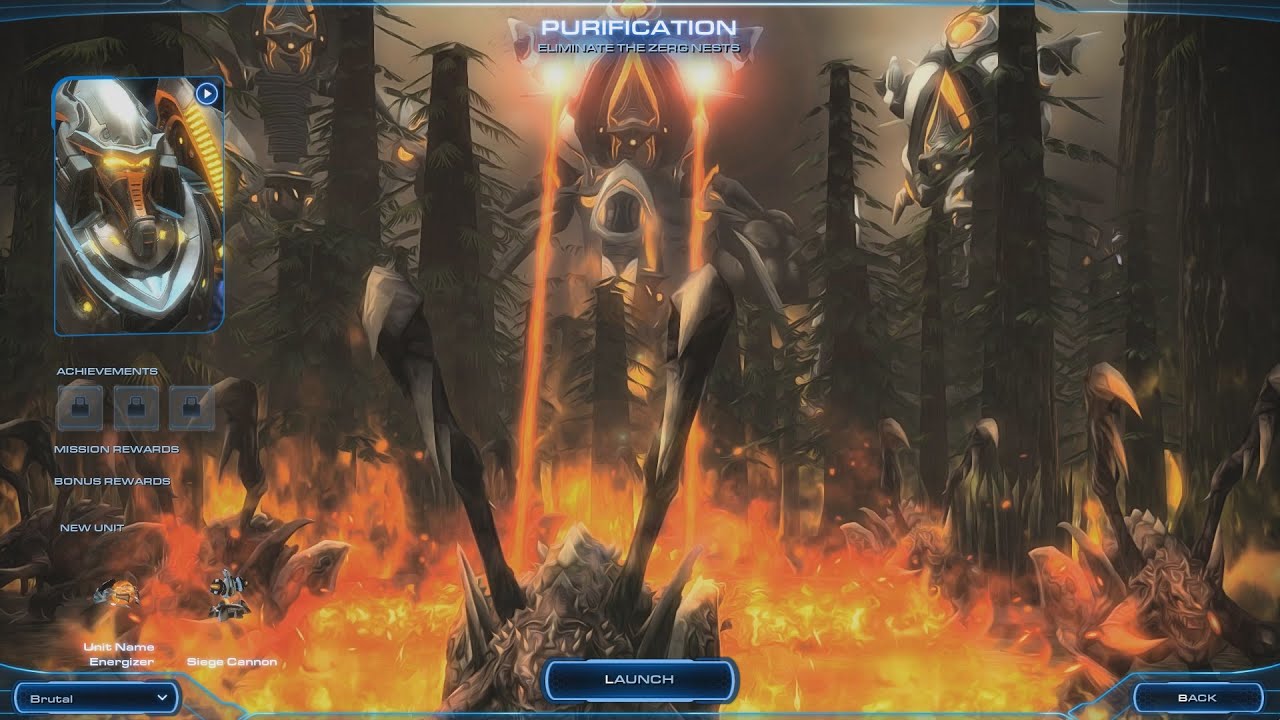 Starcraft II - Custom Campaign: Unification of Purifiers - Brutal ...