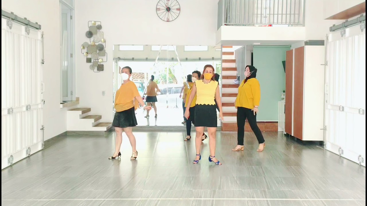 Simple Things - line dance ( 2nd upload ) - YouTube