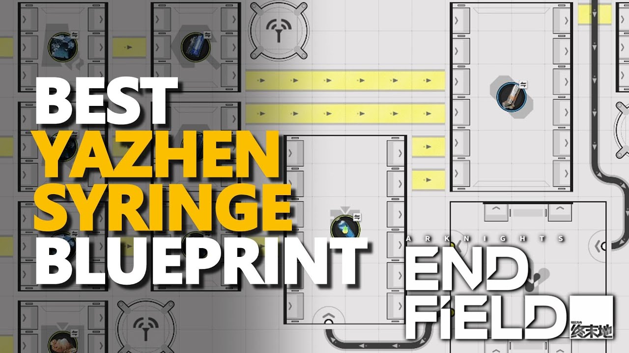 Best Yazhen Syringe C Blueprint Arknights Endfield - YouTube