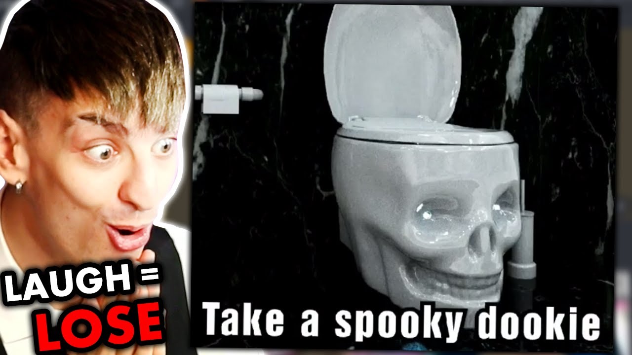 SPOOKY YOU LAUGH YOU LOSE (Scary) 🎃 - YouTube