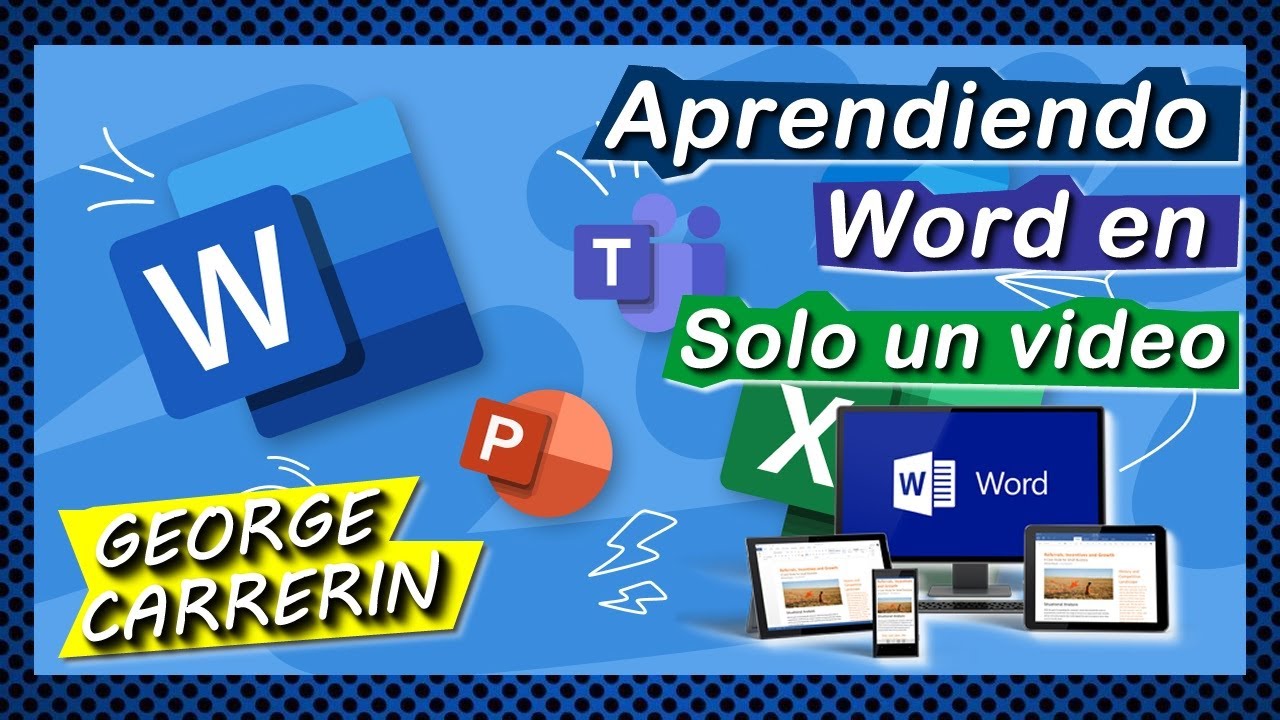 Word (Aprendiendo a usar Word en un solo video) #word - YouTube