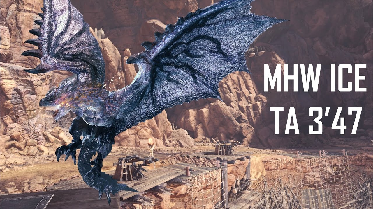 MHW ICE - Silver Rathalos Solo (Gunlance) - 3'47 - YouTube