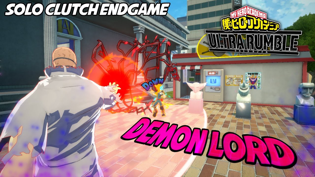 The TRUE DEMON LORD End Game CLUTCH My Hero ULTRA RUMBLE - YouTube