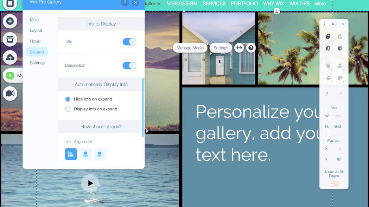 Wix Pro Gallery Review Youtube