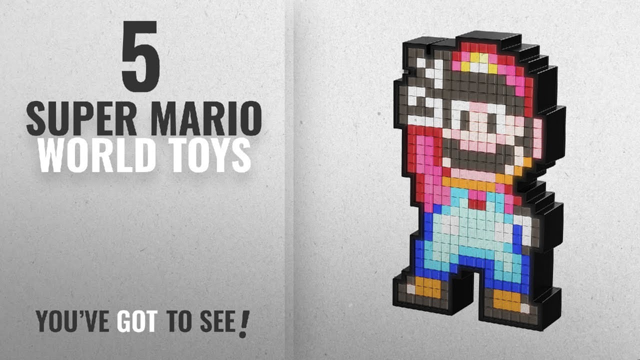 Top 10 Super Mario World Toys [2018]: PDP Pixel Pals Nintendo Super ...
