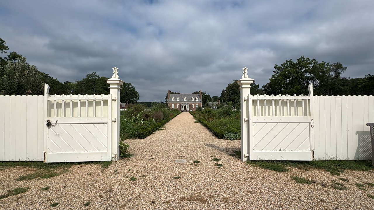 George Mason's Gunston Hall, Part 3: The Gardens - YouTube
