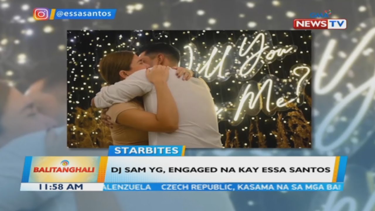 DJ Sam YG, engaged na kay Essa Santos | BT - YouTube