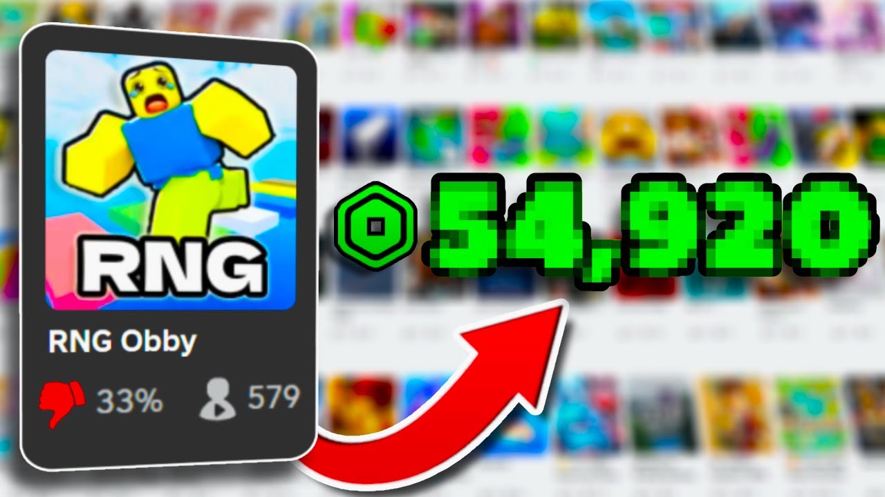 Making a CASH GRAB game for ROBUX - YouTube