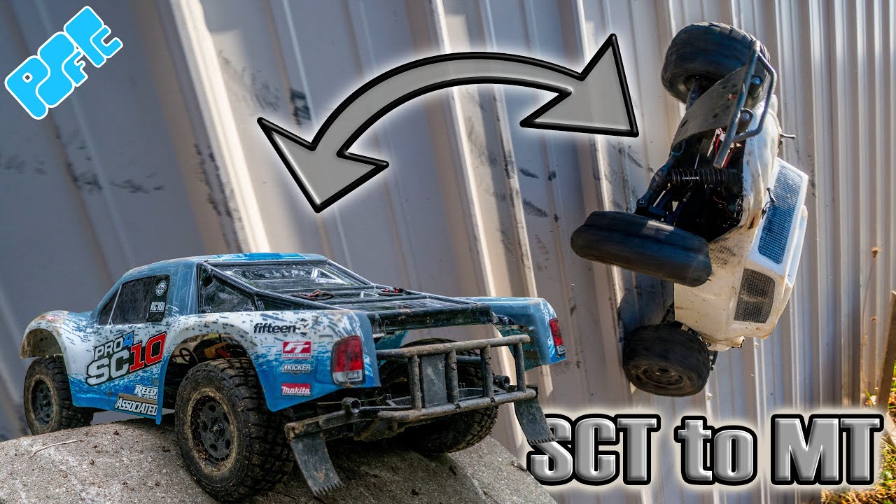 How to Make Your 4WD SCT More Awesome! Pro4 SC10 to Long MT10 ...
