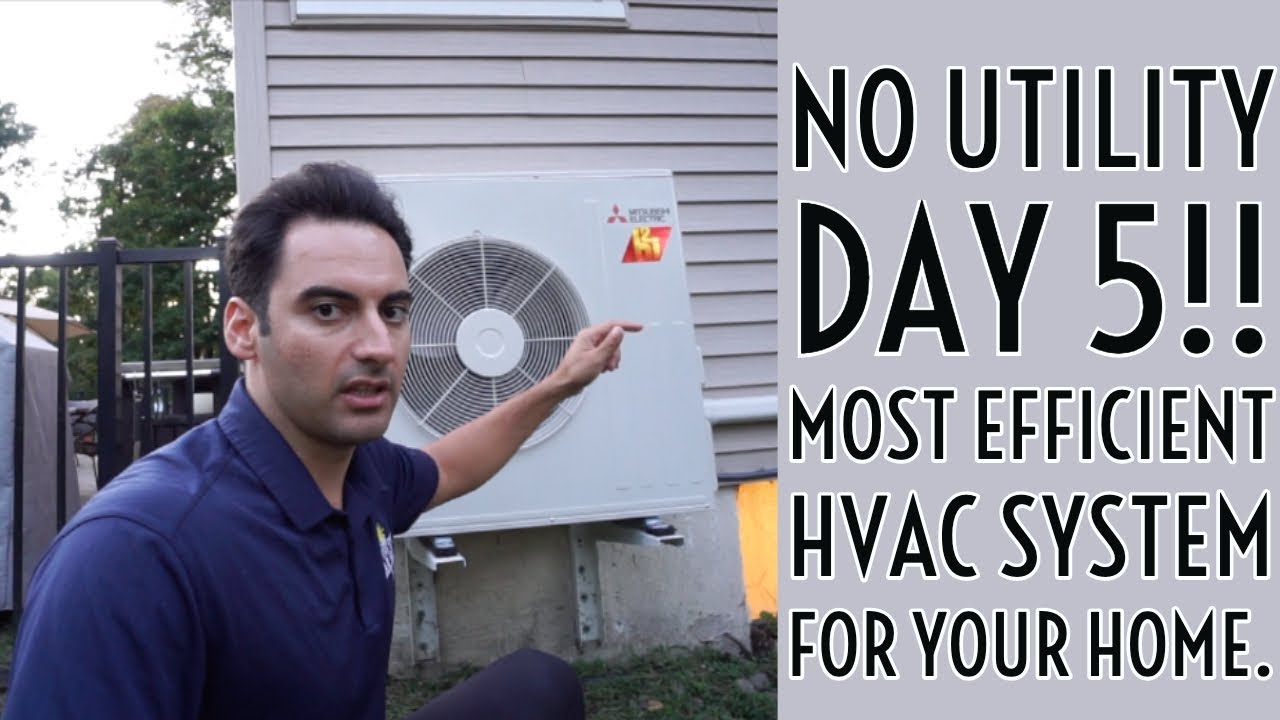 Day 5 No Utility! | What HVAC System Works Best With Solar? - YouTube