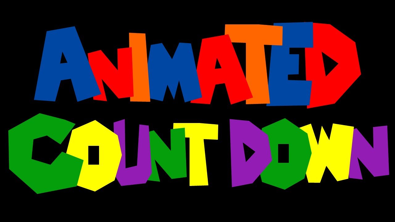 Animated Count Down - YouTube
