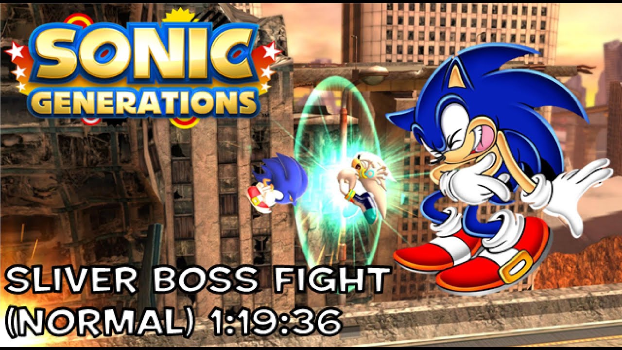 Sonic Generations Sliver Boss Fight 1:19:36 (Normal) - YouTube