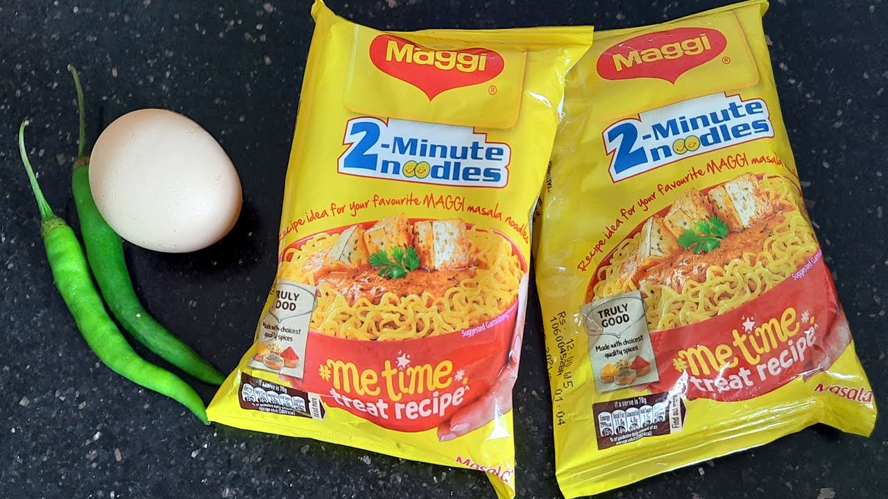 Simple and easy egg maggi noodles for kids | lockdown maggi noodles ...