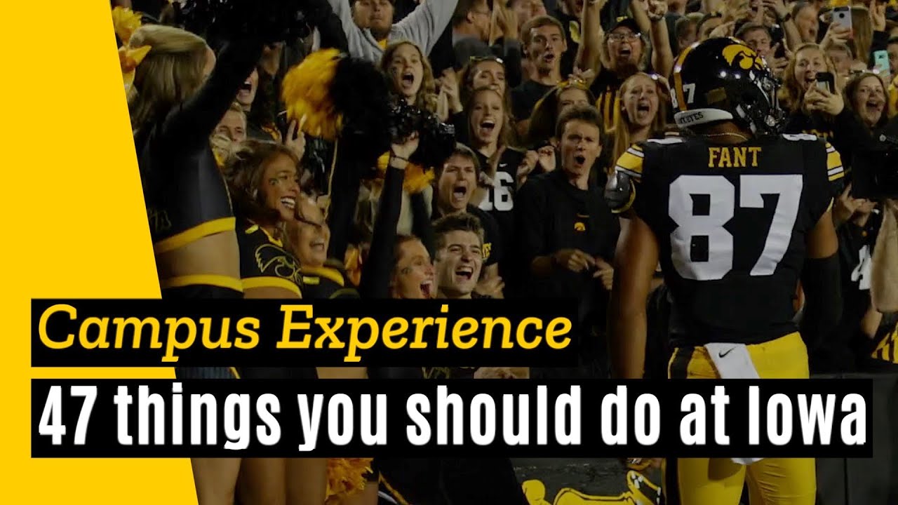 Bucket List: 47 Things You Should Do at the University of Iowa - YouTube