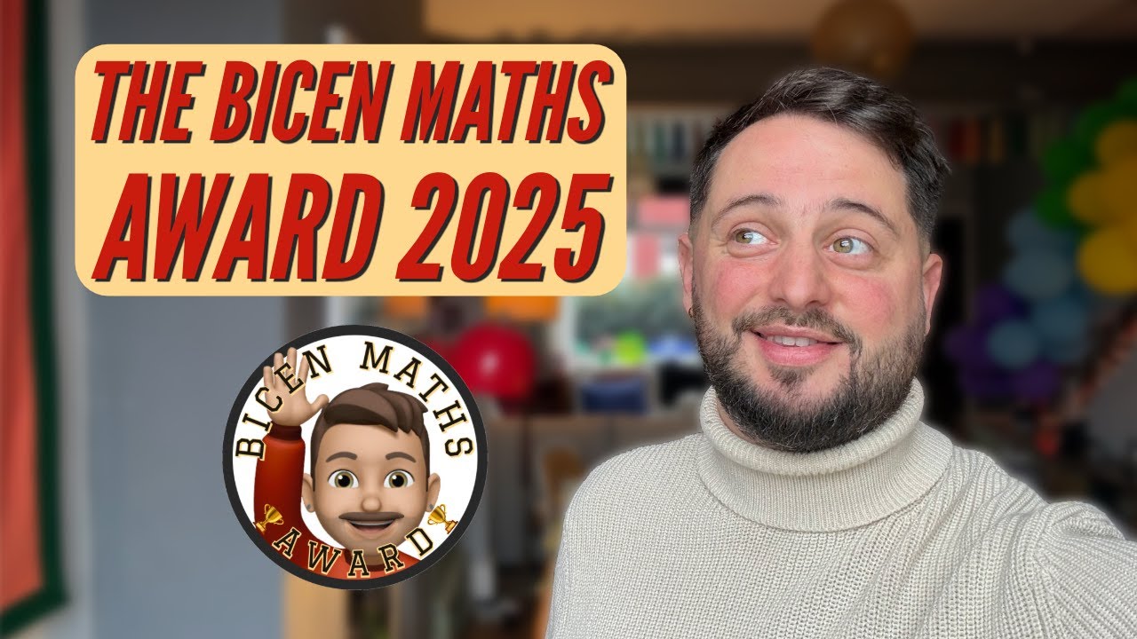 The Bicen Maths Award 2025 🏆 - YouTube