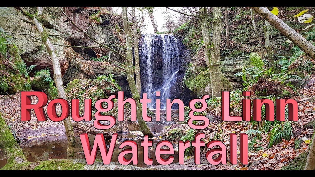 Trail trek Roughting Linn Waterfall Northumberland - YouTube