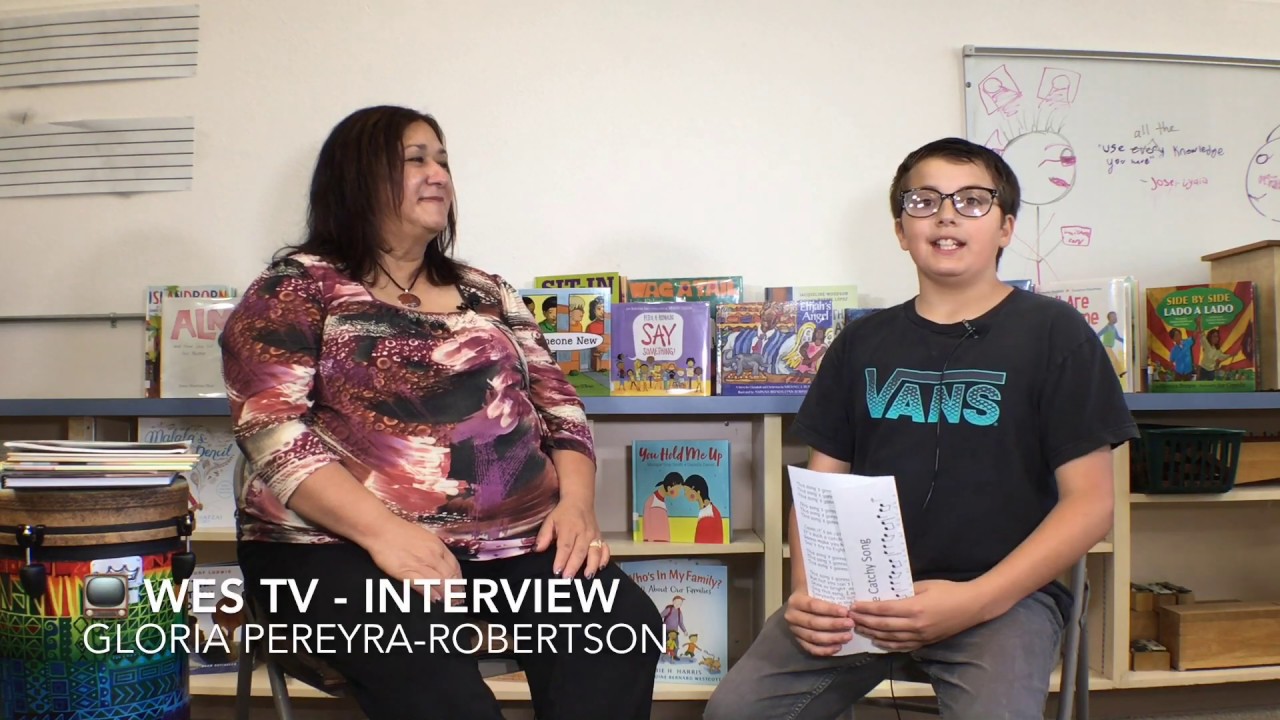 WES TV Mrs Robertson Interview - YouTube