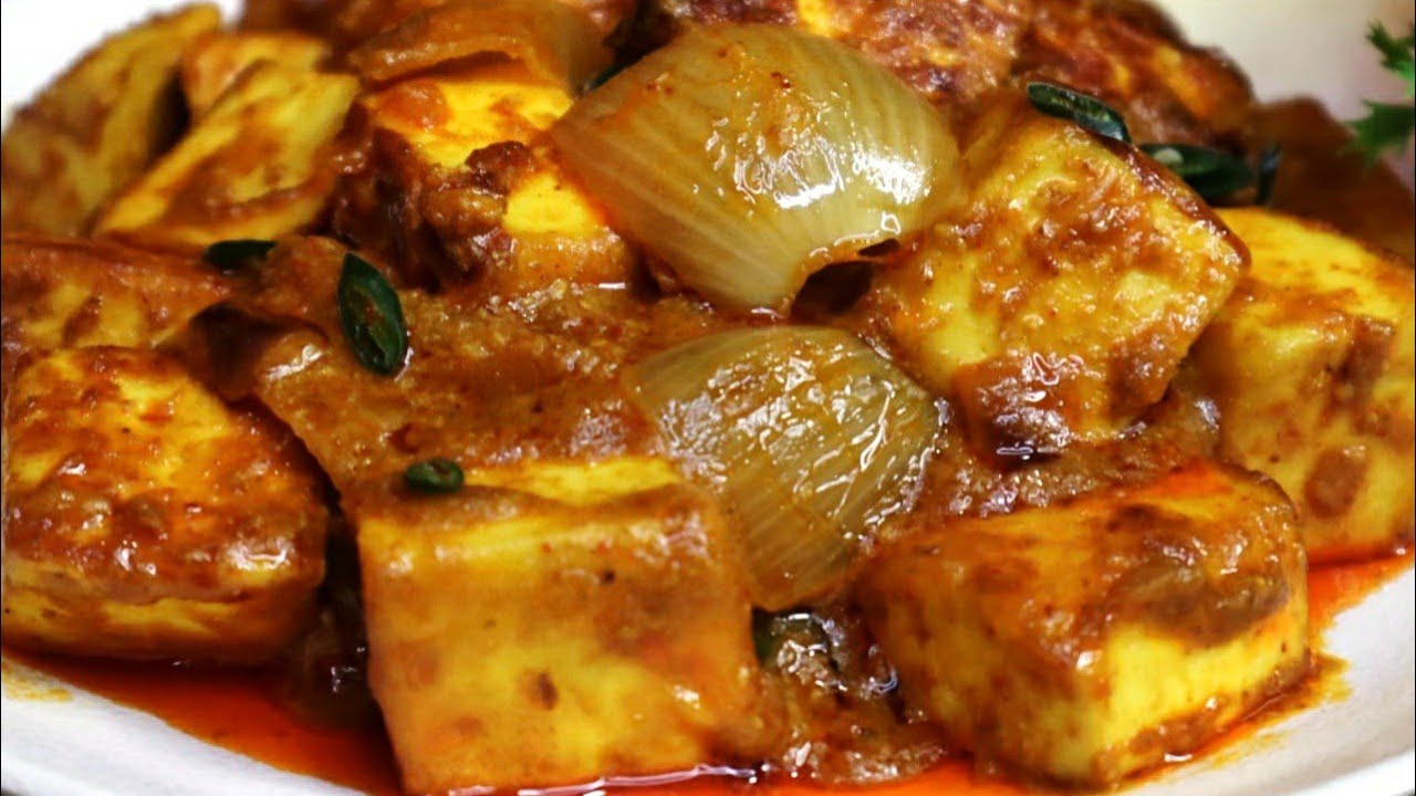 Aloo Paneer Do Pyaza | How To Make Aloo Paneer Do Pyaza | Paneer ...