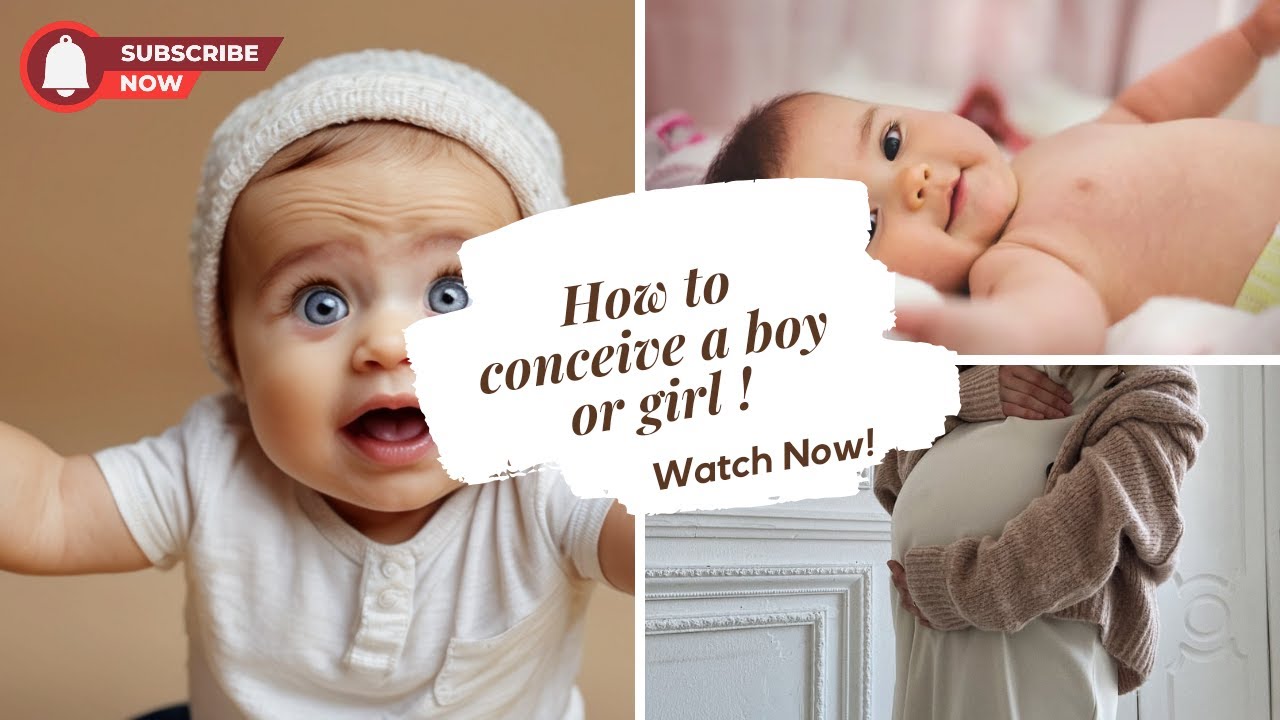 "How to Conceive a Boy or Girl Explained!" #baby #fertility #pregnant ...