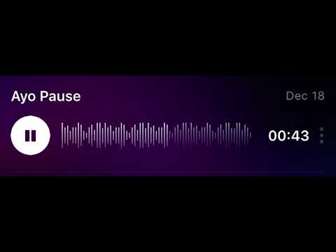 Ayo, Pause? - YouTube