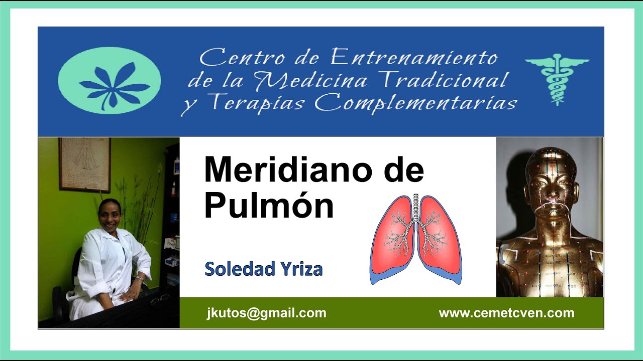 Meridiano de Pulmón - Acupuntura - YouTube
