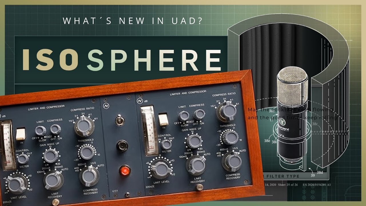 NEVE 2254/E compressor limiter and new ISO SPHERE in UAD 9.13 - YouTube