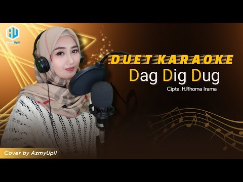 Senandung Rindu ( Dag Dig Dug ) | Karaoke Lirik | Rhoma Irama