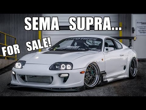 SEMA AWARD WINNING MK4 SUPRA FOR SALE! - YouTube