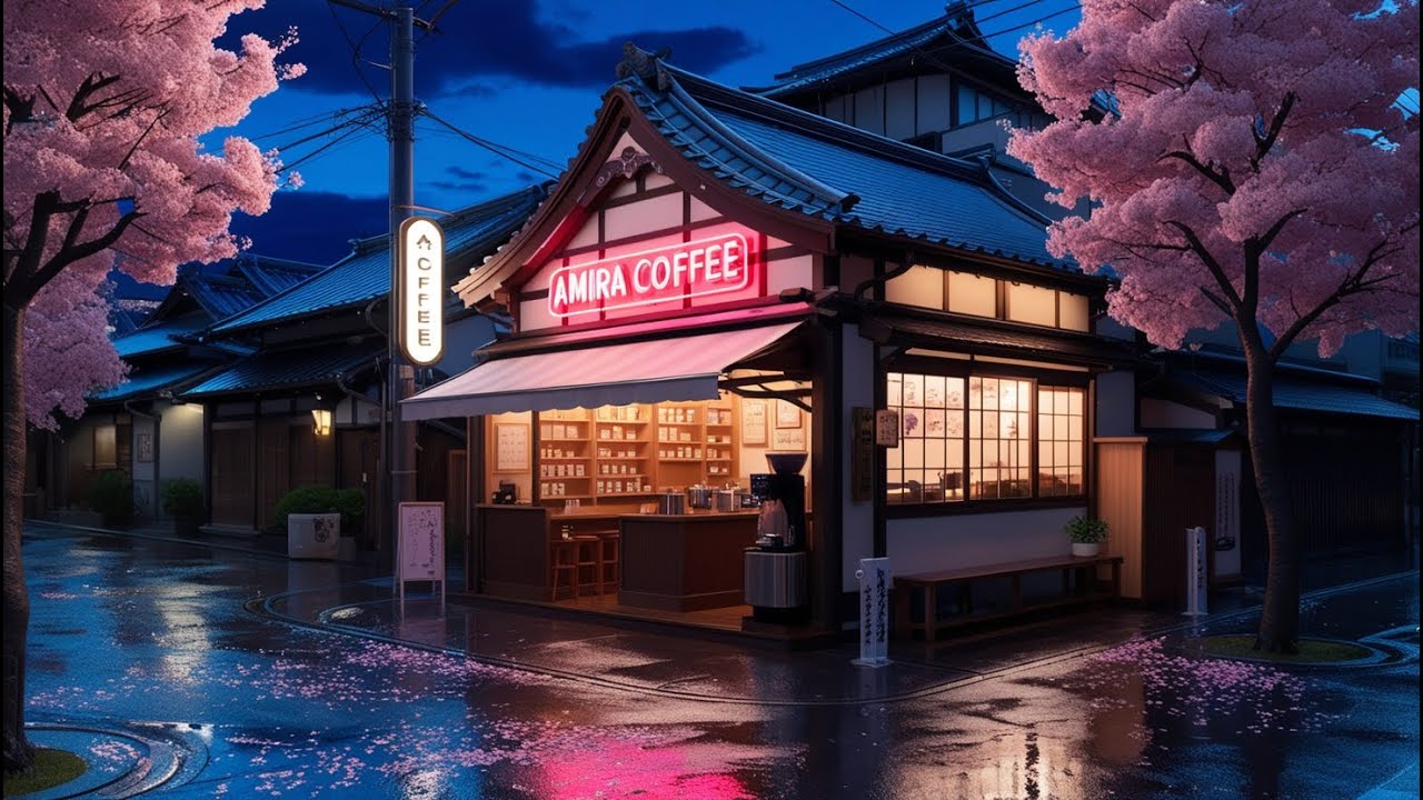 Lofi Hip Hop on Shibuya Streets ☔ Vintage Japanese Store Vibes from the ...