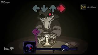 Friday Night Funkin Vs Horror Sans Full Week Midnight Hunger Fnf Mod ...