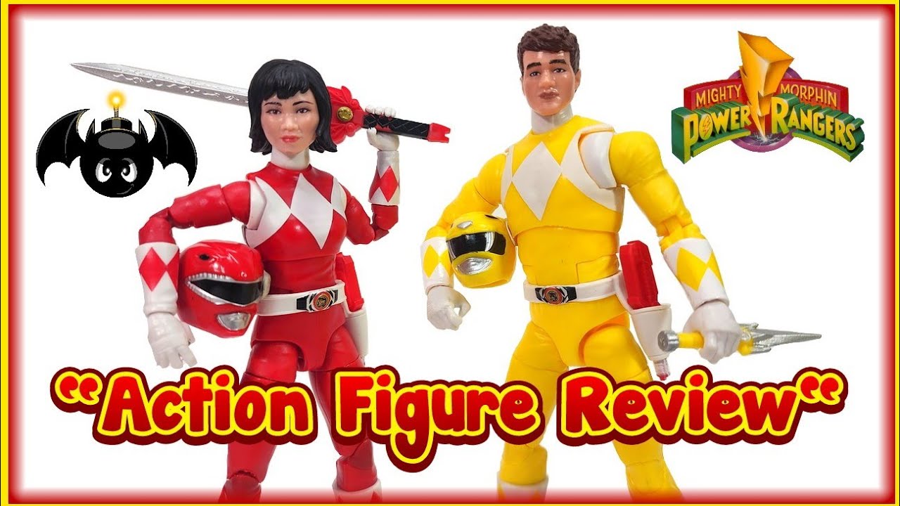 WORST LIGHTNING COLLECTION FIGURES EVER??? Red Ranger Trini & Yellow ...