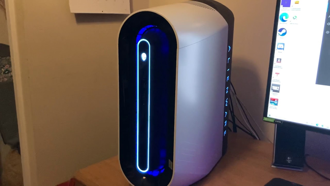 Alienware Aurora R11 Noise review and idle noise settings solved - YouTube