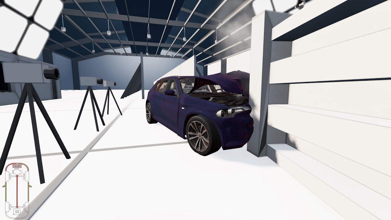 BeamNG.Drive/Crash Test/ETX 800 Series/ Model 854TX - YouTube