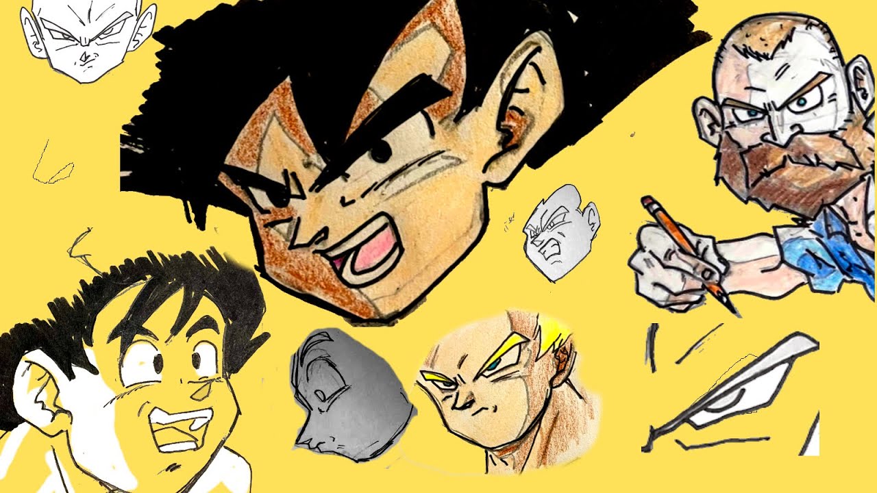 How To Draw Faces like AKIRA TORIYAMA - YouTube