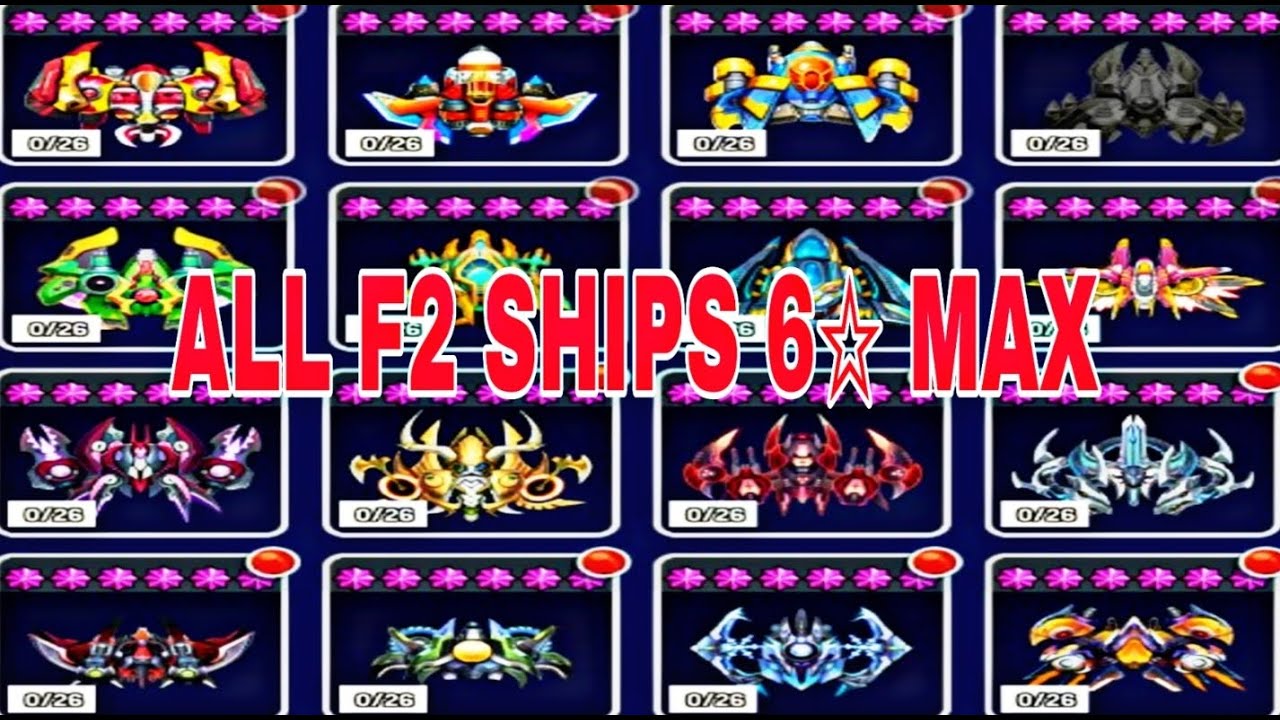 Space Shooter All F2 Ships Max Live gameplay 2024 | Brown2k2gaming ...