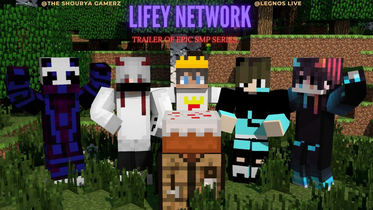 LIFEY NETWORK | OFFICIAL TRAILER | EPIC SMP SERIES | WANNA PLAY ...