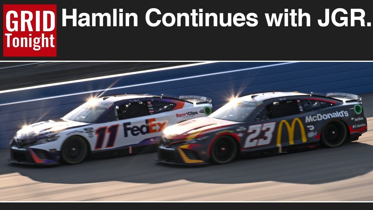 Denny Hamlin Back With JGR | Felix Rosenqvist To MSR | Myles Rowe 2024 ...